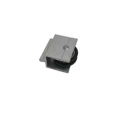 China Garrucha Para Ventana Aluminium Sliding Door Rollers Single U Nylon Pulley Wheel Sliding Door Wheel for sale