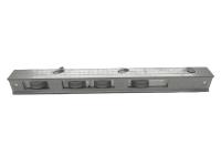 China Hardware Accessories Heavy Duty Aluminium 4 Rollers Sliding Rollers Door Roller Sliding Door Wheels with Weatherstrip for sale