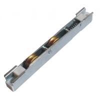 China 12.5mm*20mm High Quality UPVC Sliding Roller With Iron Zinc Plating Housing Load Capacity 200KG for sale
