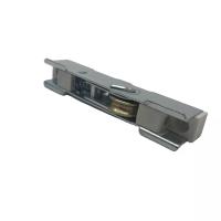 China 12.5mm*20mm Low Noise Hot-selling UPVC Sliding Roller With Iron Zinc Plating Housing And Iron Wheel Load Capacity 150KG for sale
