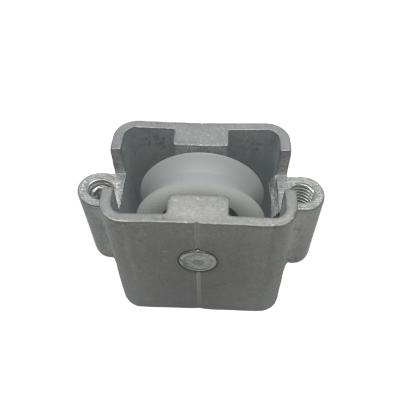 China Heavy Duty Aluminum Sliding Roller For Aluminum Window And Door Load Capacity 200KG With High Carbon Steel Bearing Nylon Fiber Wheel for sale