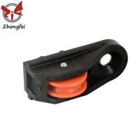 China Spare Part Fittings Plastic Nylon Single Roller Groove Sliding Pulley Wheel for Egyptian Market for sale