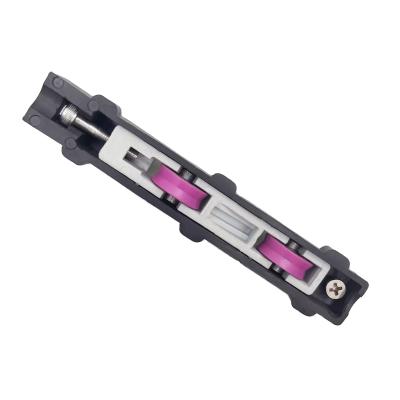 China Roldana Plastic Housing Sliding Door Roller Window Roller Pulley Wheel for Brazil Hardware for sale