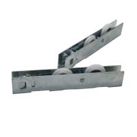 China Turkey Hot-selling UPVC Sliding Window Roller 13.5*25mm Iron Housing Zinc Plating POM Wheel With High Carbon Steel Bearing Load Capacity 100KGS for sale