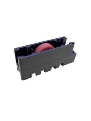 China Door and Window Accessories Single Nylon V Shape Roller Sliding Window Wheel Window Roller for sale