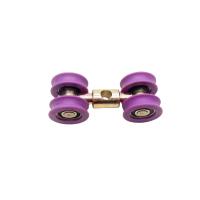 China ROLDANAS EM NYLON PARA PORTAO DESLIZANTE Hanging Roller Door Accessories Nylon Pulley Wheel for sale