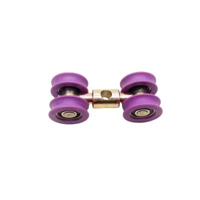 China ROLDANAS EM NYLON PARA PORTAO DESLIZANTE Hanging Roller Door Accessories Nylon Pulley Wheel for sale