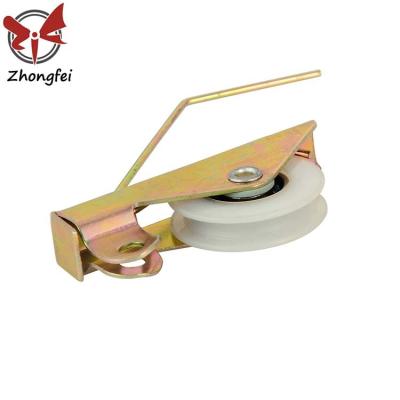 China America Market Hot-selling Replacement Iron Steel Housing Sliding Roller 608zz High Carbon Steel Bearing With Nylon Material Wheel For Aluminum Sliding Window And Door Window Hardware With Cheap Price for sale