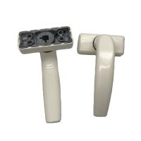 China High Quality Powder Coated White Color Aluminum Alloy Crescent Window Lock Latch Lightweight for sale