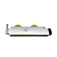 China Roldanas Acessórios Para Alumínio Aluminium Door And Window Accessories Double Nylon U Shape Pulley Wheel Sliding Roller Wheel for sale