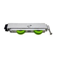 China Roldanas Acessórios Para Alumínio Aluminium Door And Window Accessories Double Nylon U Shape Pulley Wheel Sliding Roller Wheel for sale