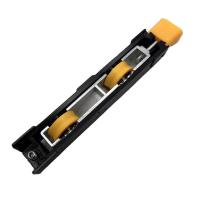 China Accessories Hardware Plastic Housing Nylon Pulley Sliding Door Roller Gate Roller Double Roller Wheel for sale