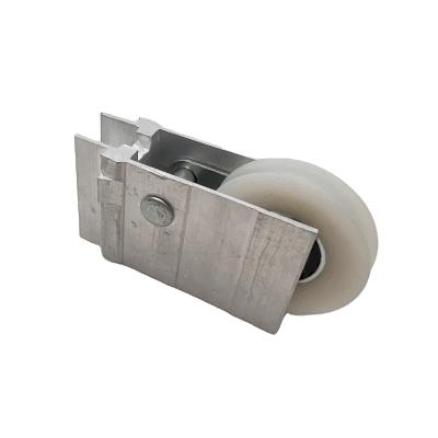 China South America Hot Sale Modern Design U Groove Nylon Pulley Wheel Aluminium Alloy Housing Sliding Window Roller Wheels for sale