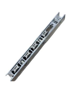 China Adjustable Heavy Duty V Groove 304 Stainless Steel Wheel Aluminum Alloy Housing Sliding Four Wheel Window Roller for sale