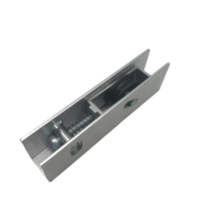 China Egypt Hot sales Adjustable Single U Groove Nylon Window Pulley Wheel Aluminium Sliding Door Rollers for sale