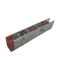 China Egypt Hot sales Adjustable Double U Groove Nylon Window Pulley Wheel Aluminium Housing Sliding Door And Window Rollers for sale
