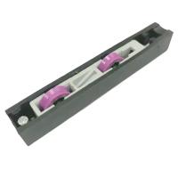 China Roldanas Acessórios Para Alumínio Sliding Aluminum Door And Window Roller Wheels Double V Shape Nylon Wheel Plastic Housing Door Roller for sale