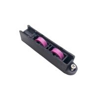 China Roldanas Acessórios Para Alumínio Sliding Aluminum Door And Window Roller Wheel Double V Shape Nylon Pulley Wheels Plastic Door Roller for sale