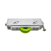 China ROLDANA CONCAVA DUPLA SUPREMA Para Porta Deslizante E Janela Em Liga De Aluminio Com Ranhura Em Forma De U, Polia De Roda Unica for sale