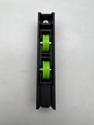 China ROLDANAS Durable Door Hardware Sliding Windows Rollers Plastic Housing Nylon Ball Bearing Roller Wheel for Hotel Apartment Use for sale