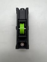 China ROLDANAS Durable Door Hardware Sliding Windows Rollers Plastic Housing Nylon Ball Bearing Roller Wheel for Hotel Apartment Use for sale