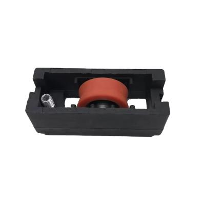 China Door and Window Roller Hardware Plastic Housing Double Roller Nylon Pulley Sliding Door Roller Gate for Iraqi Market for sale