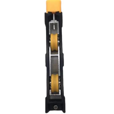 China Hardware Nylon Pulley Sliding Double Roller Sliding Door Wheels for sale
