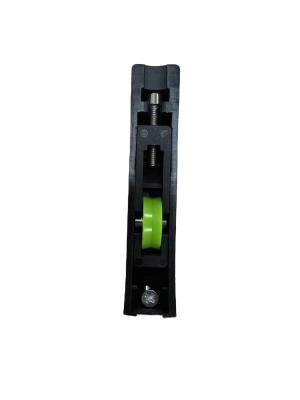 China Roldana Rodamientos Nylon Housing Single Pulley Wheel V groove Sliding Window Roller Door Wheel for sale