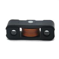 China Single V Shape Nylon Pulley Wheel Sliding Door Roller with 50kg Load Capacity for Smooth and Quiet Operation for sale