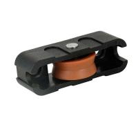 China Single V Shape Nylon Pulley Wheel Sliding Door Roller with 50kg Load Capacity for Smooth and Quiet Operation for sale
