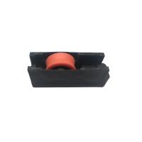 China Jordan Palestine Single V Shape Nylon Pulley Wheel Nun-standard Bearing  Plastic Housing Sliding Door & Window Roller for sale