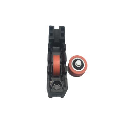China Jordan Palestine Single V Shape Nylon Pulley Wheel Nun-standard Bearing Wheel Sliding Door And Window Roller Wheel for sale