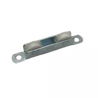 China Hardware Iron Housing Zinc Plated Sliding Roller U groove Nylon Wheel Sliding Window Roller for sale