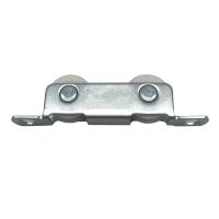 China Hardware Iron Housing Zinc Plated Sliding Roller U groove Nylon Wheel Sliding Window Roller for sale