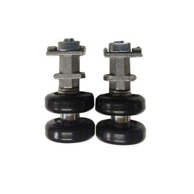 China Hardware Iron Housing Zinc Plated Sliding Roller U groove Nylon Wheel Sliding Window Roller for sale