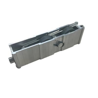 China 27mm 100kg Load Capacity Corrosion-Resistant Aluminum Housing Roller for Sliding Windows and Doors for sale