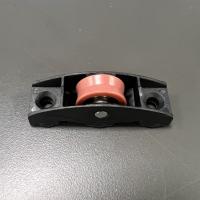 China Egypt Market Hot Sales Single V Groove Nylon Pulley Wheel Plastic Sliding Door Roller with 50kg Load Capacity for Smooth and Quiet Operation for sale