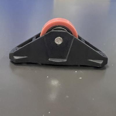 China Egypt Market Hot Sales Single V Groove Nylon Pulley Wheel with 50kg Load Capacity for Smooth and Quiet Operation Plastic Sliding Door Roller for sale