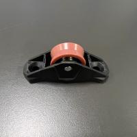 China Egypt Market Hot Sales Single V Groove Nylon Pulley Wheel with 50kg Load Capacity for Smooth and Quiet Operation Plastic Sliding Door Roller for sale