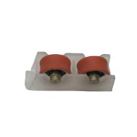 China R39D Double Ball Bearing Wheel Nylon Housing Sliding Plastic Door Roller For Aluminium Door & Window System for sale