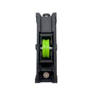 China Roldanas Acessorios Para Aluminio Single V Groove Nylon Wheel Plastic Housing Sliding Door Roller for sale