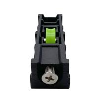 China Roldanas Acessorios Para Aluminio Single V Groove Nylon Wheel Plastic Housing Sliding Door Roller for sale