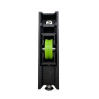 China Roldanas Acessorios Para Aluminio Single V Groove Nylon Pulley Wheel Plastic Housing Sliding Door And Window Roller for sale