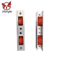 China P6 Carbon Steel Double Wheel Sliding Roller System Aluminium Cage Factory Direct for sale