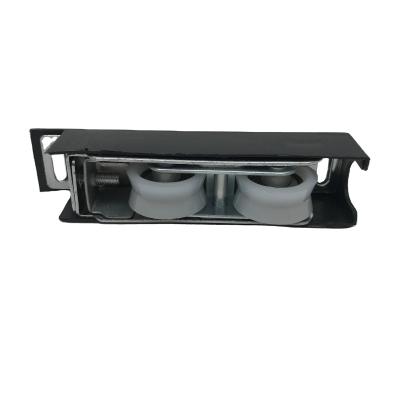 China Silent Height Adjustable Double Nylon Pulley For Aluminum Window for sale