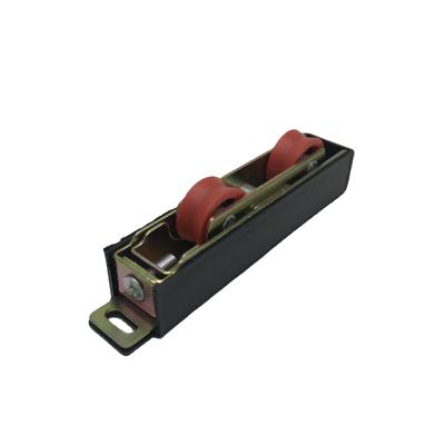 China Silent Dual Plastic Roller Height Adjustable 50KG Load Sliding Door Window Roller For Aluminum Profiles for sale
