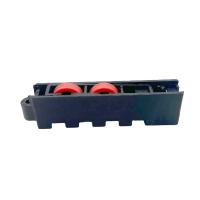 China Jordan Aluminum Sliding Door And Window Accessories Double V Shape Nylon Wheel Nylon Housing Plastic Sliding Door Roller for sale