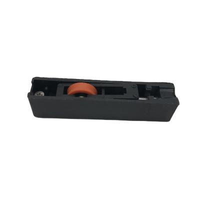 China Silent Plastic Sliding Window Roller Single Orange Nylon Wheel For Household Window Accessory for sale
