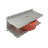 China Aluminum Sliding Roller Single Orange Silent Nylon Plastic Wheel For Sliding Window Door Fittings for sale