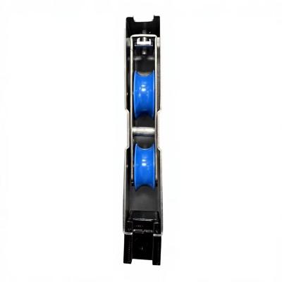 China Adjustable Double Wheel Sliding Roller Aluminum Sliding Door Window Fittings for sale